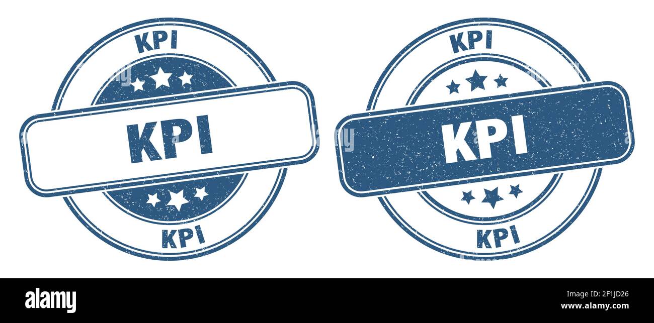 kpi stamp. kpi sign. round grunge label Stock Vector Image & Art - Alamy