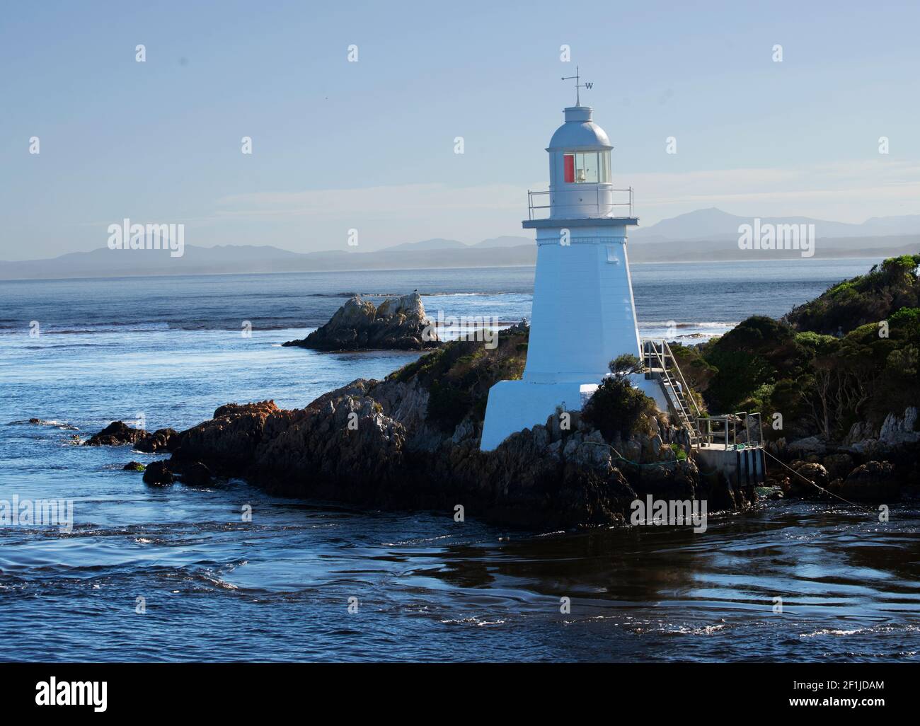 Lighthouse gordon river mouth tasmania hi-res stock photography and ...