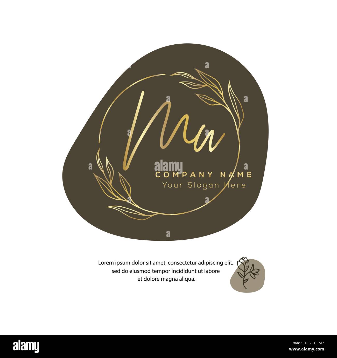 W signature logo hi-res stock photography and images - Alamy