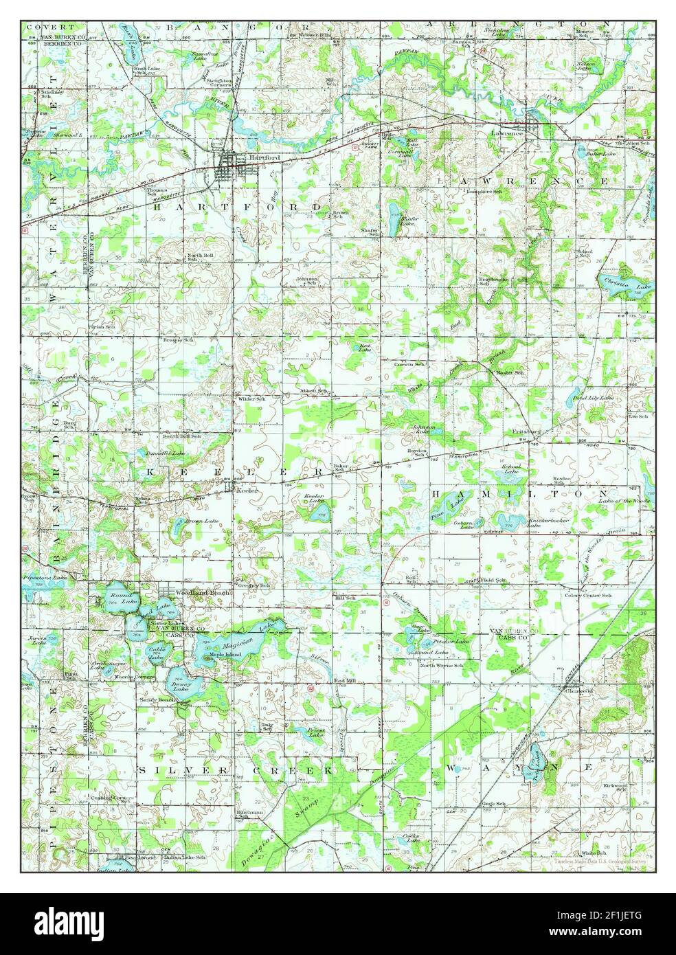 Old map of hartford hi-res stock photography and images - Alamy