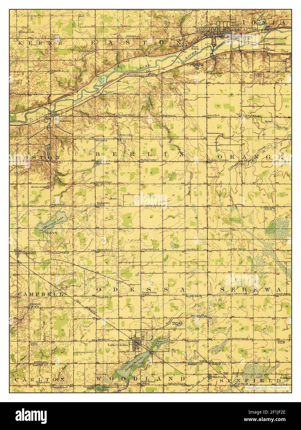 Map of ionia hi-res stock photography and images - Alamy