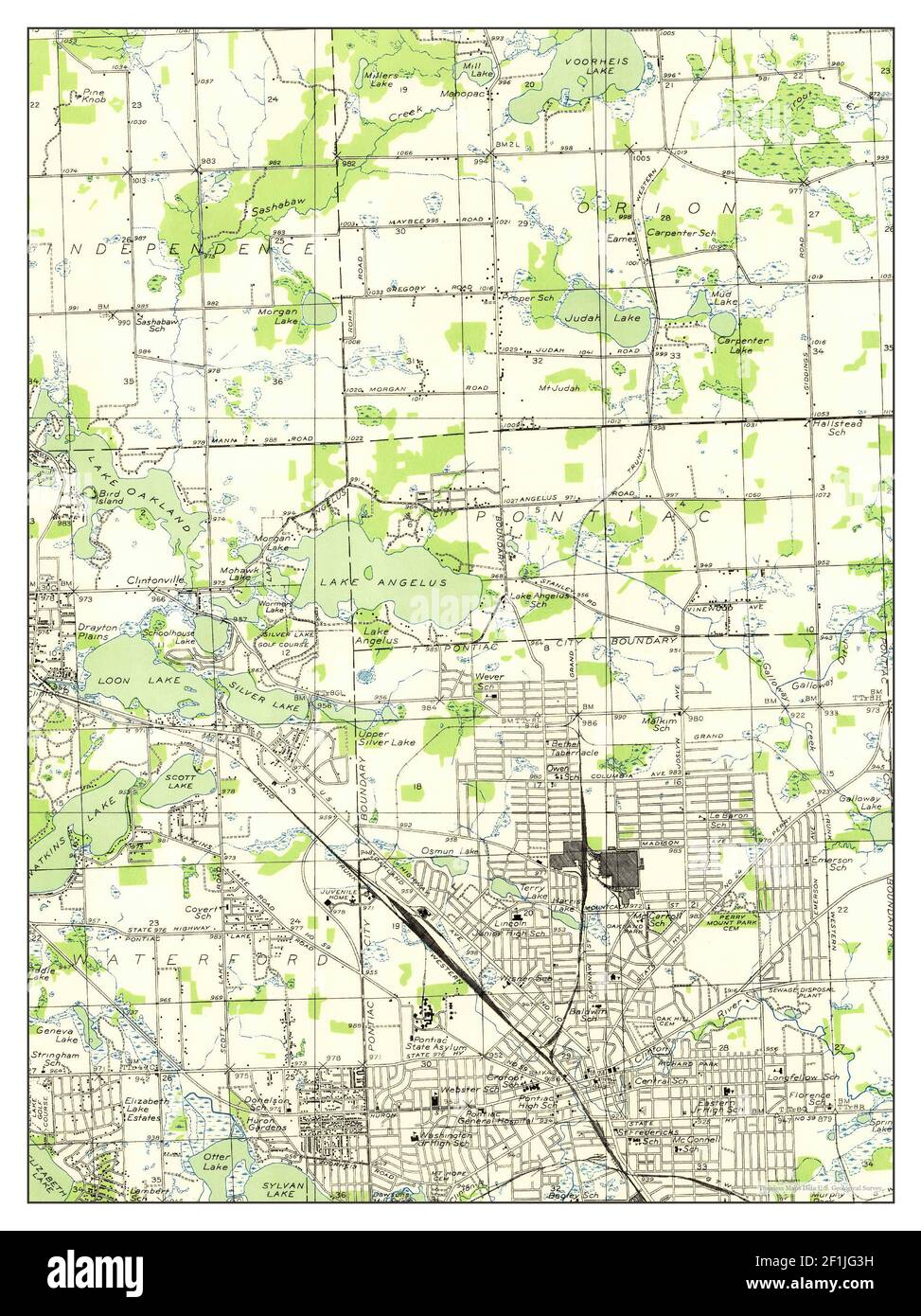 Vintage pontiac illustration Cut Out Stock Images & Pictures - Alamy