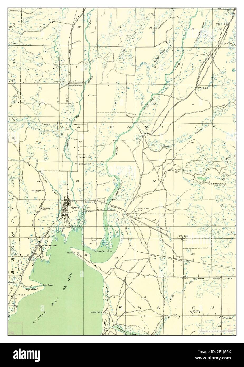 Rapid river map hi-res stock photography and images - Alamy