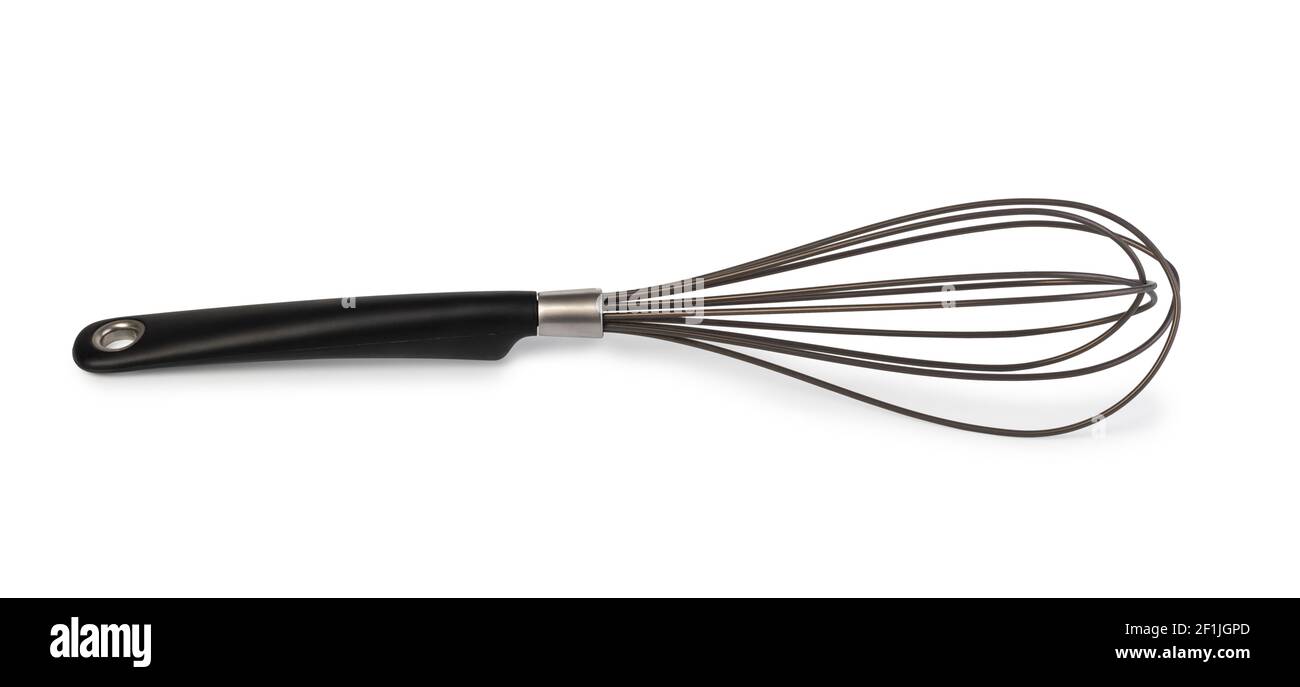 Stainless balloon whisk Stock Photo - Alamy