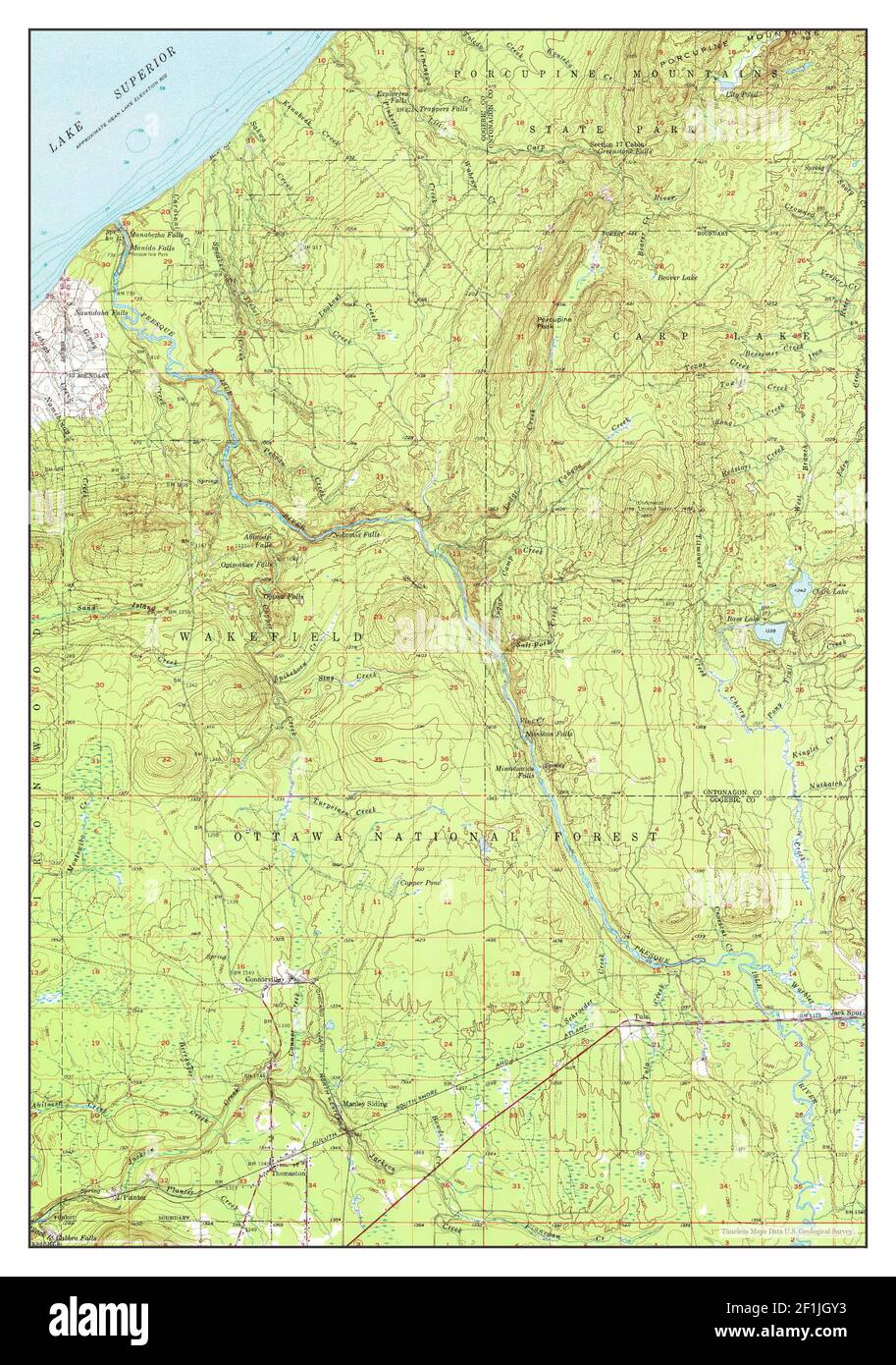 Thomaston map Cut Out Stock Images & Pictures - Alamy