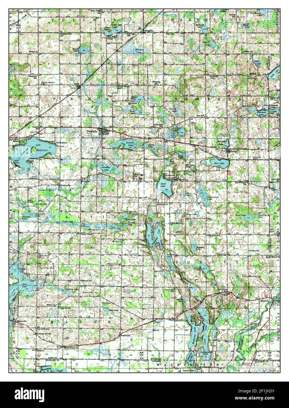 Vandalia Map High Resolution Stock Photography and Images - Alamy