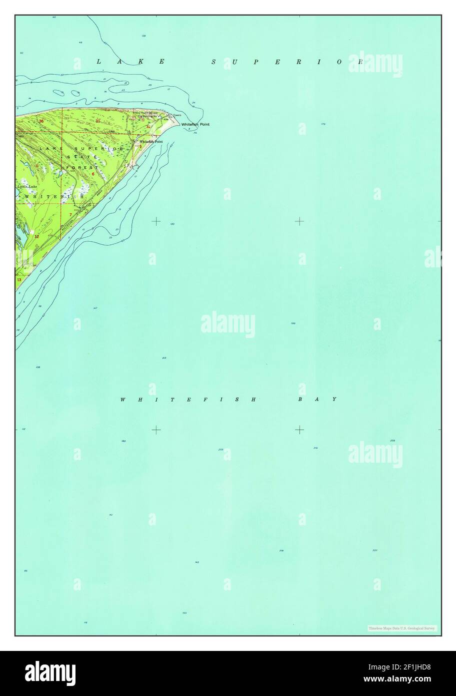 Whitefish point Cut Out Stock Images & Pictures - Alamy