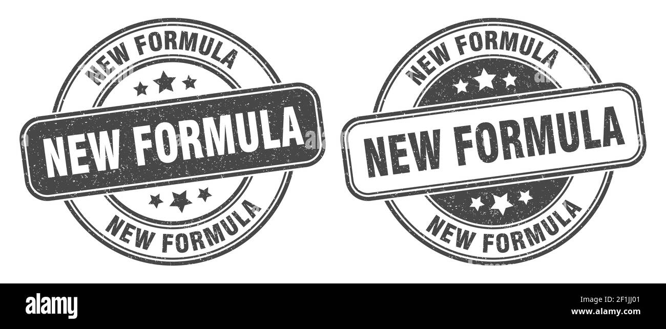 New formula rubber stamp hi-res stock photography and images - Alamy