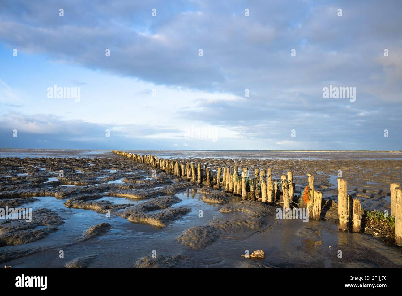 Romo or Roem, the southernmost Danish Wadden Sea island Stock Photo - Alamy