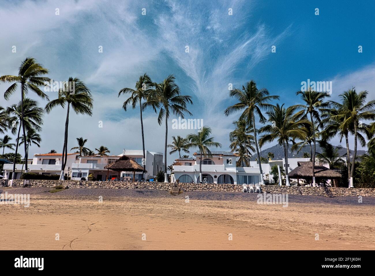 The exclusive Club Santiago, Manzanillo, Colima, Mexico Stock Photo - Alamy