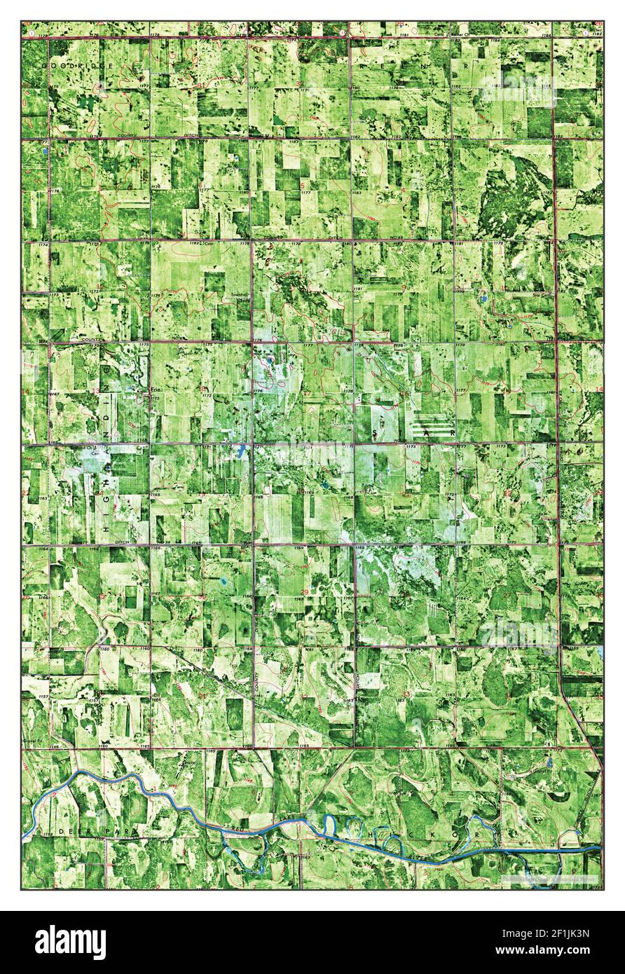 Old map of erie Cut Out Stock Images & Pictures - Alamy
