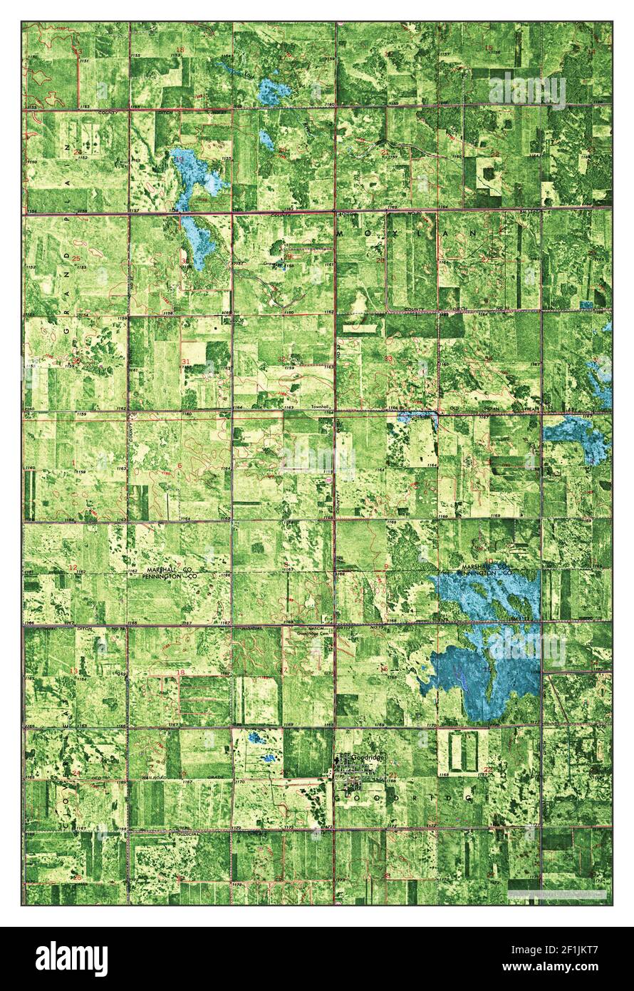 Goodridge minnesota map hi-res stock photography and images - Alamy