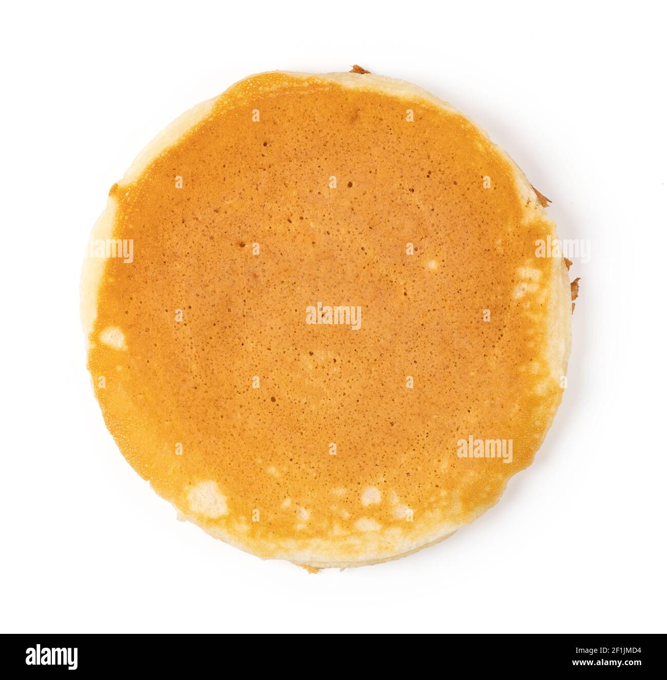 Pile pancakes top view Cut Out Stock Images & Pictures - Alamy