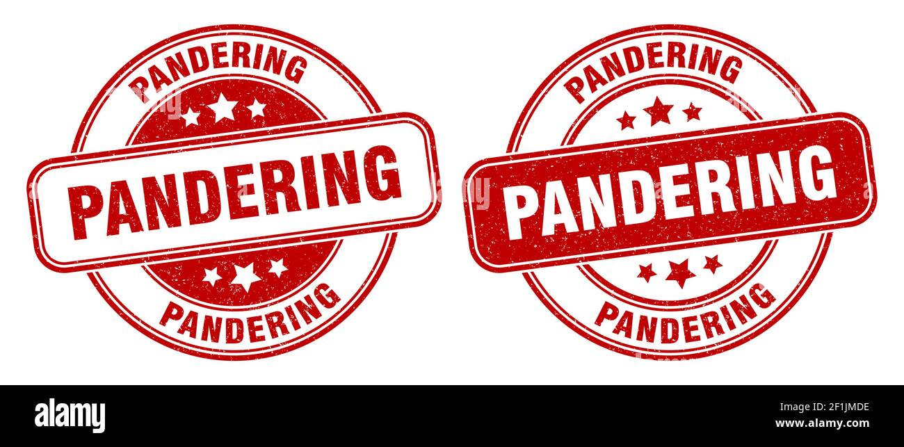 Pandering Stock Vector Images - Alamy