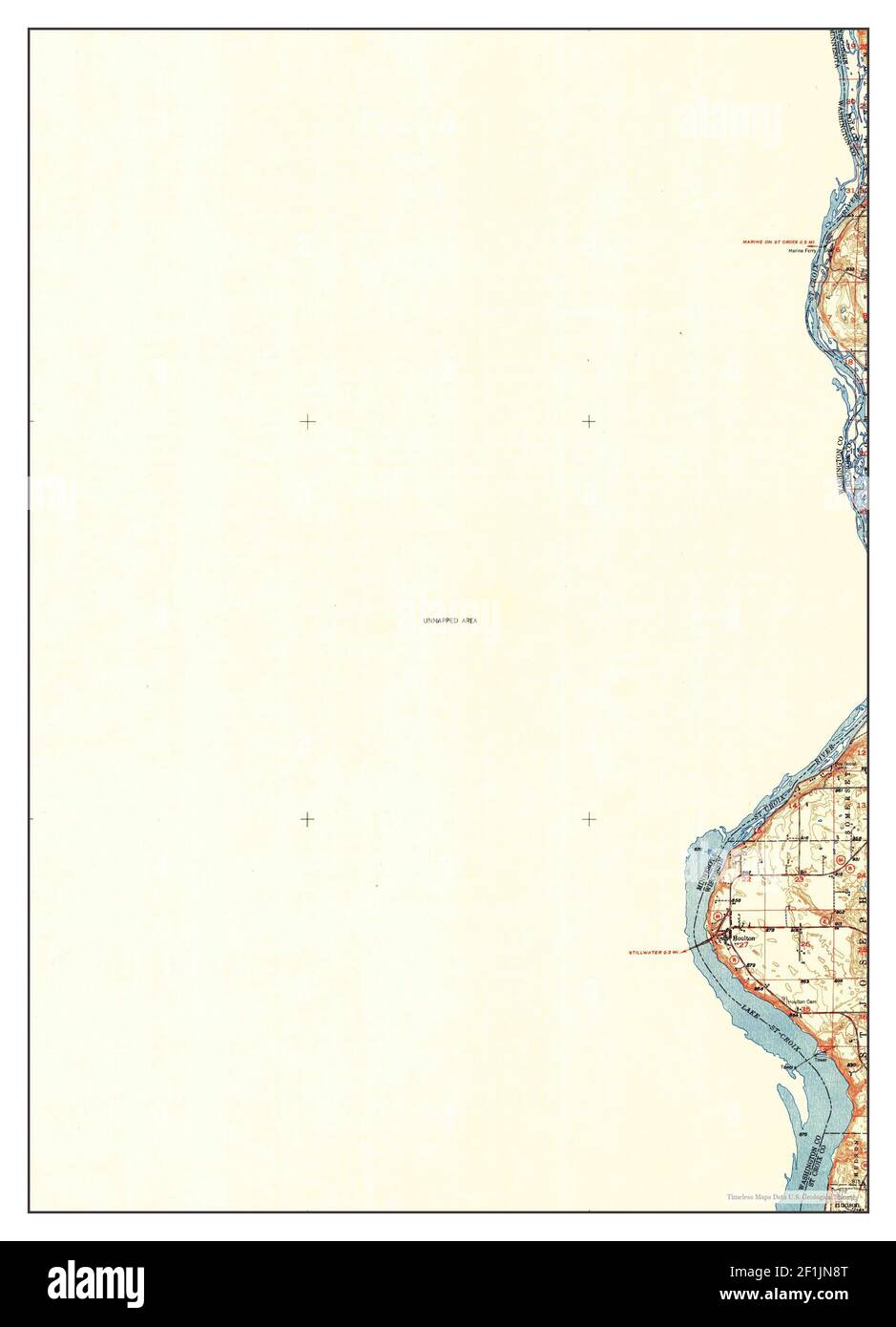 Stillwater map hi-res stock photography and images - Alamy