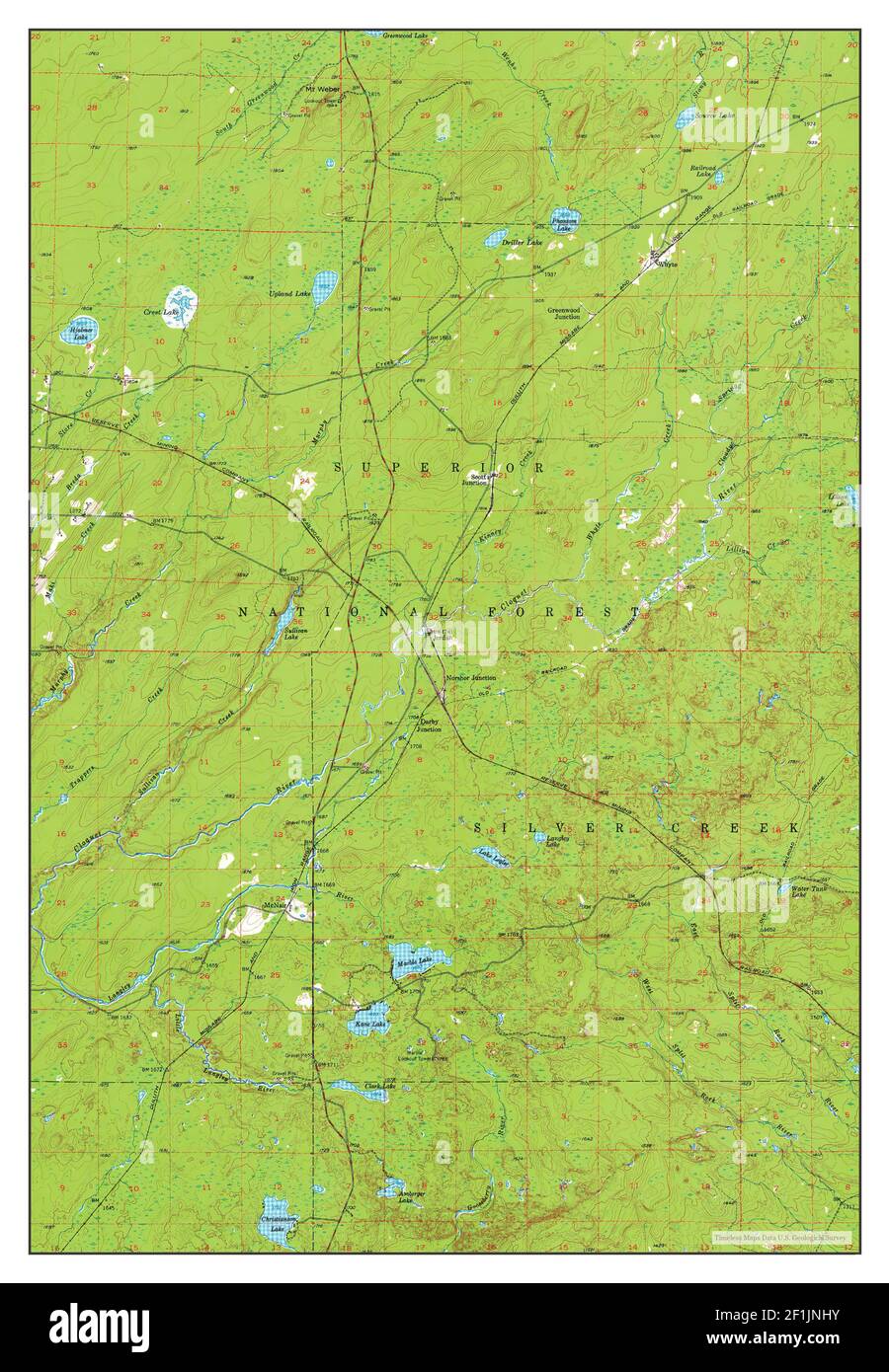 Whyte, Minnesota, map 1953, 1:62500, United States of America by ...