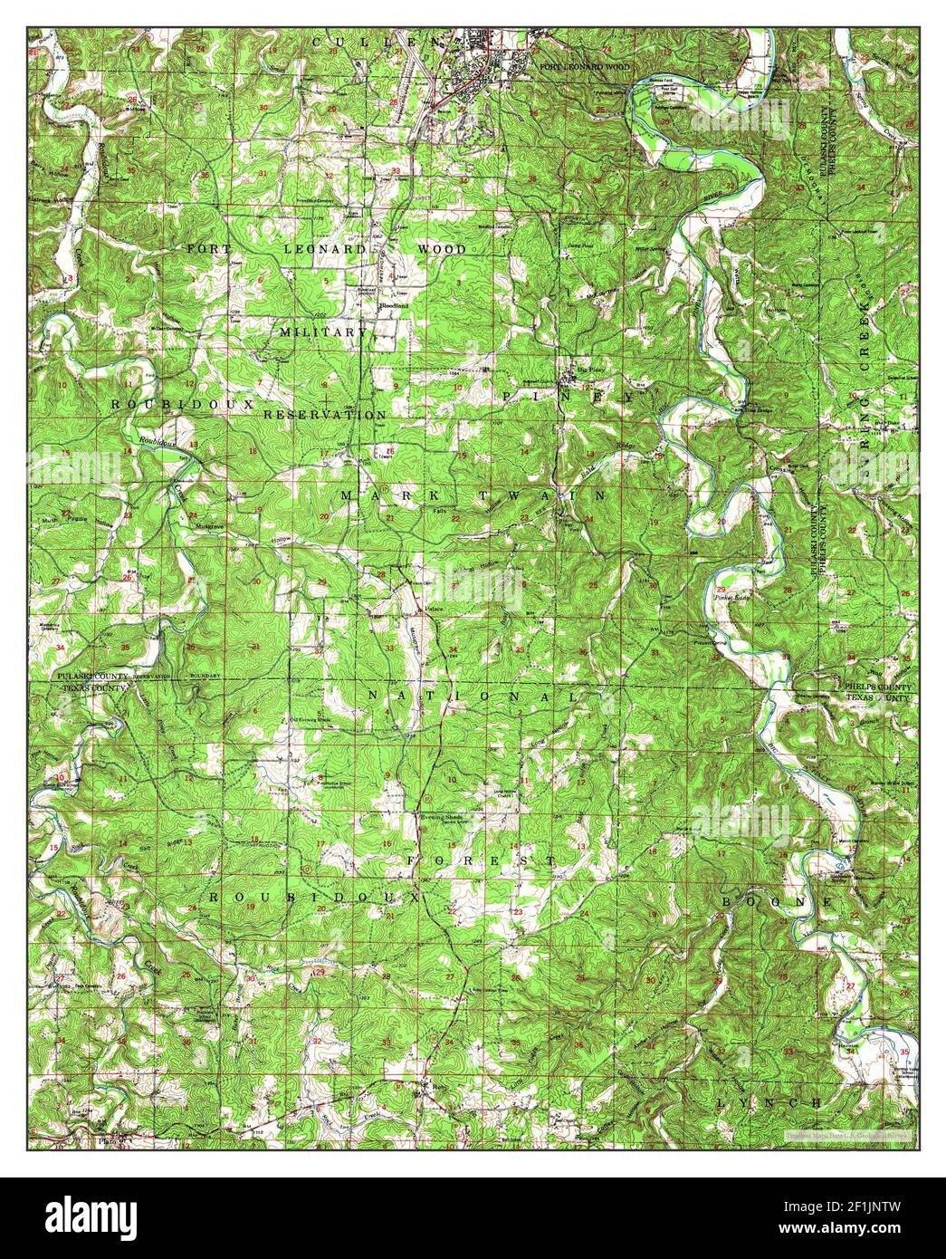 Big Piney Map High Resolution Stock Photography and Images - Alamy