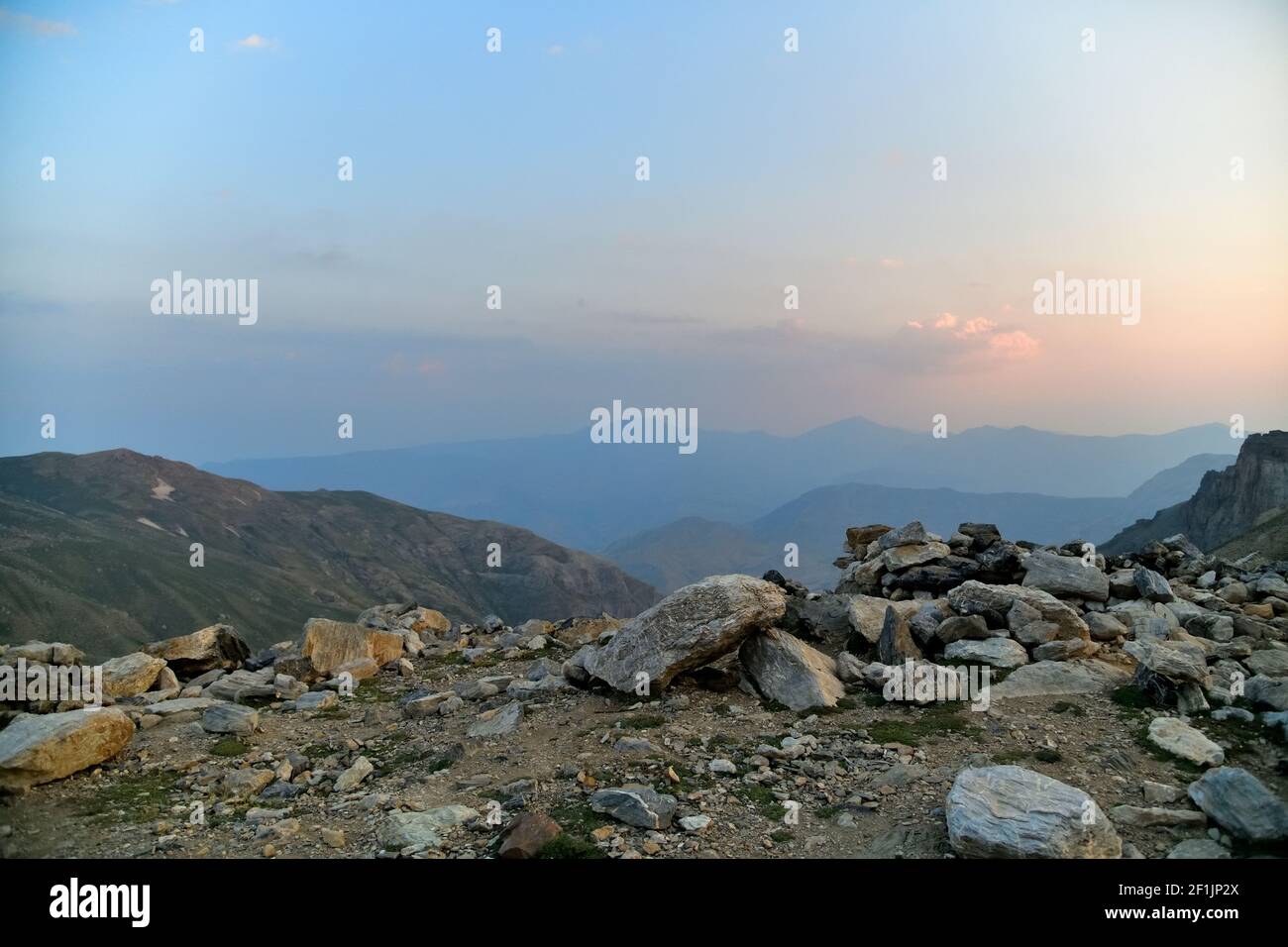 Hasari Sakran Mountain at Dawn Stock Photo - Alamy