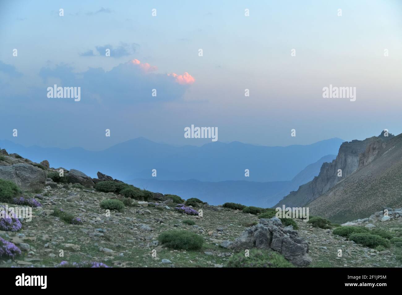 Hasari Sakran Mountain at Dawn Stock Photo - Alamy