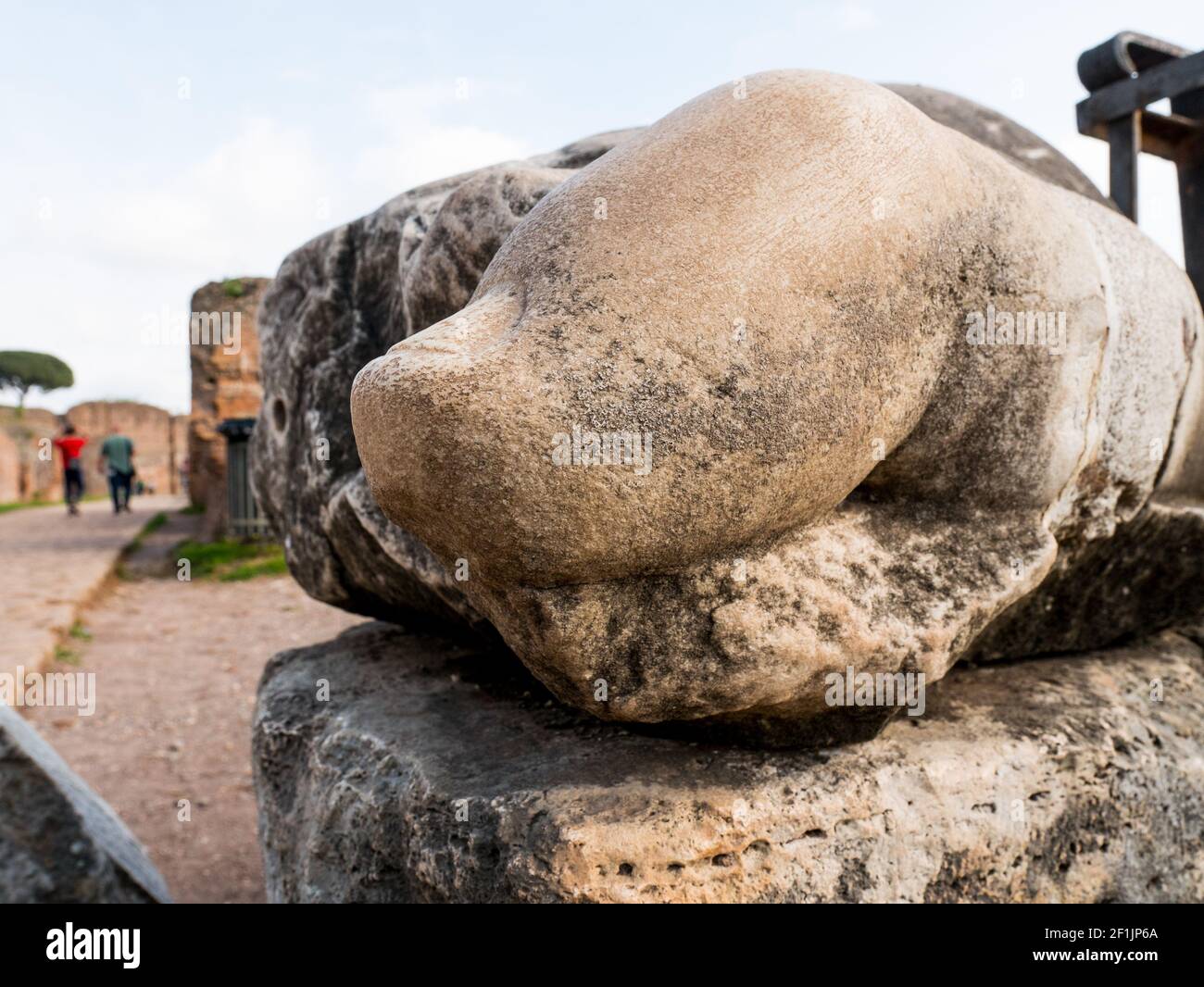 Giant stone foot sculpture in hi-res stock photography and images - Alamy