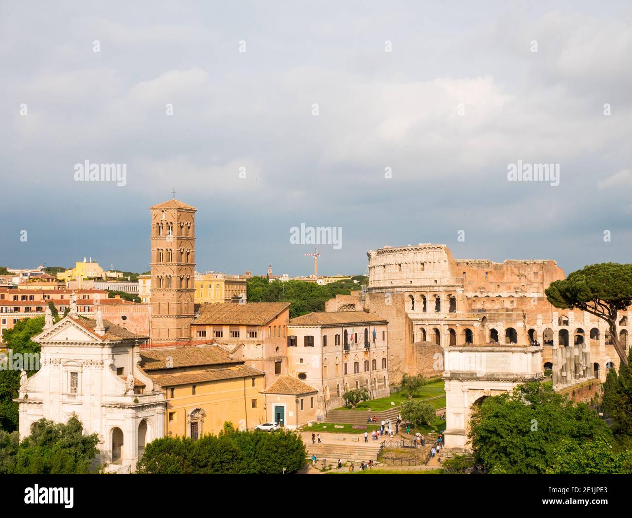 Palatine hill of rome hi-res stock photography and images - Alamy