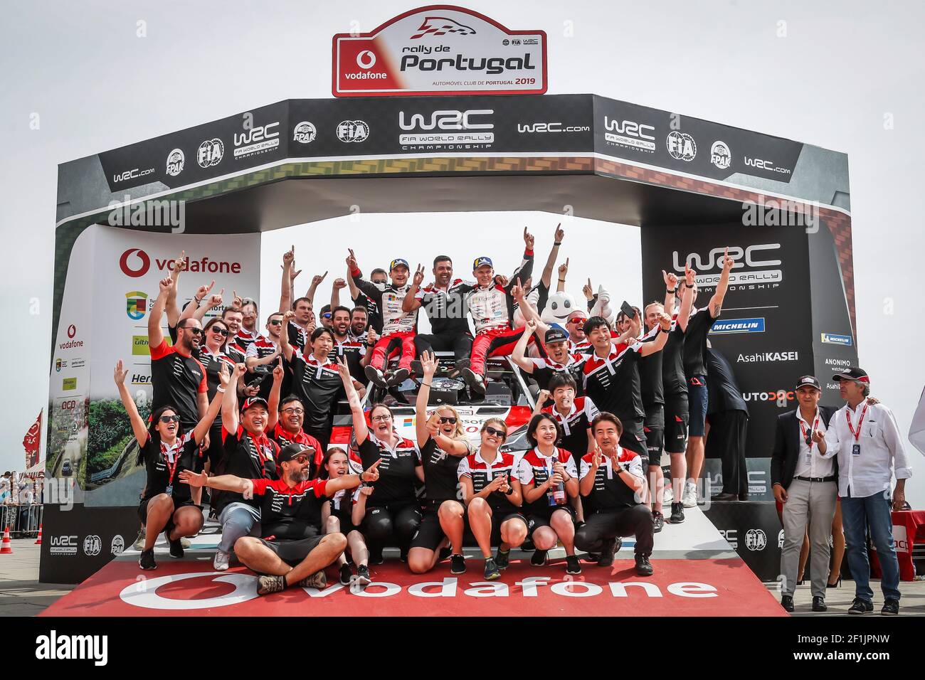 podium ambiance 08 TANAK ott (EST), JARVEOJA martin (EST), TOYOTA YARIS ...