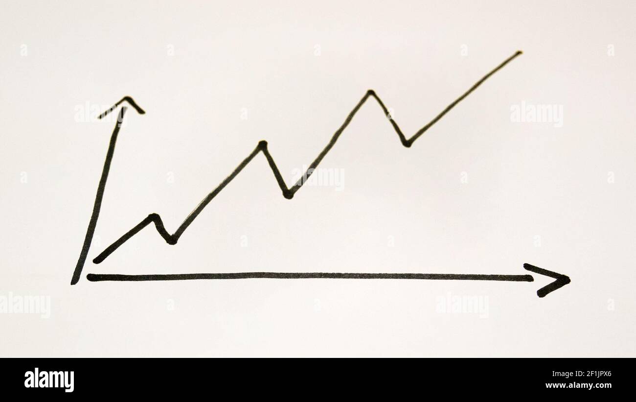 Up going arrow hi-res stock photography and images - Alamy