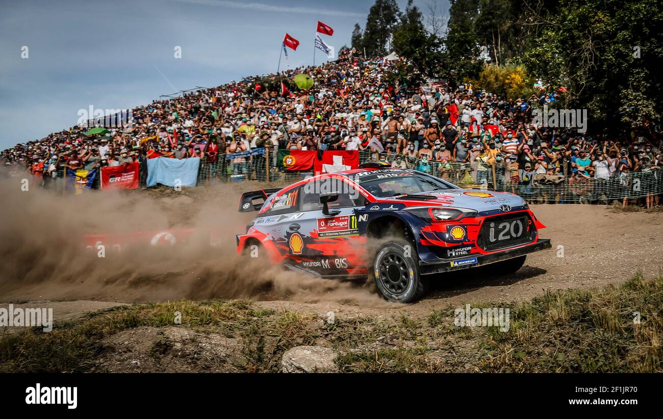 11 NEUVILLE thierry (BEL), GILSOUL nicolas (BEL), HYUNDAI I20 COUPE WRC ...