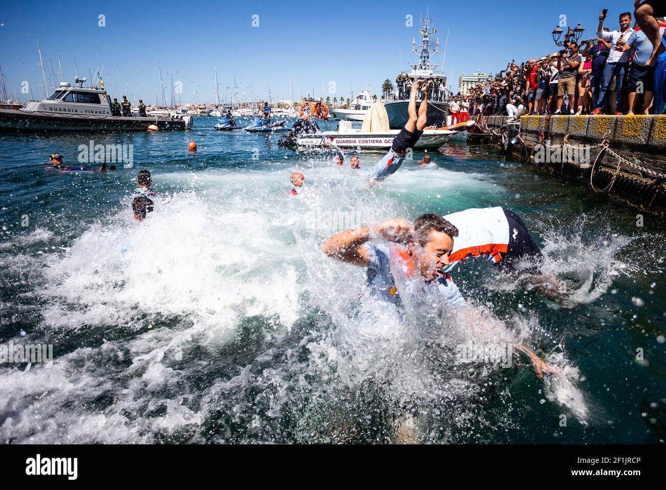 SORDO Daniel (ESP), HYUNDAI I20, HYUNDAI SHELL MOBIS WRT, water jump ...