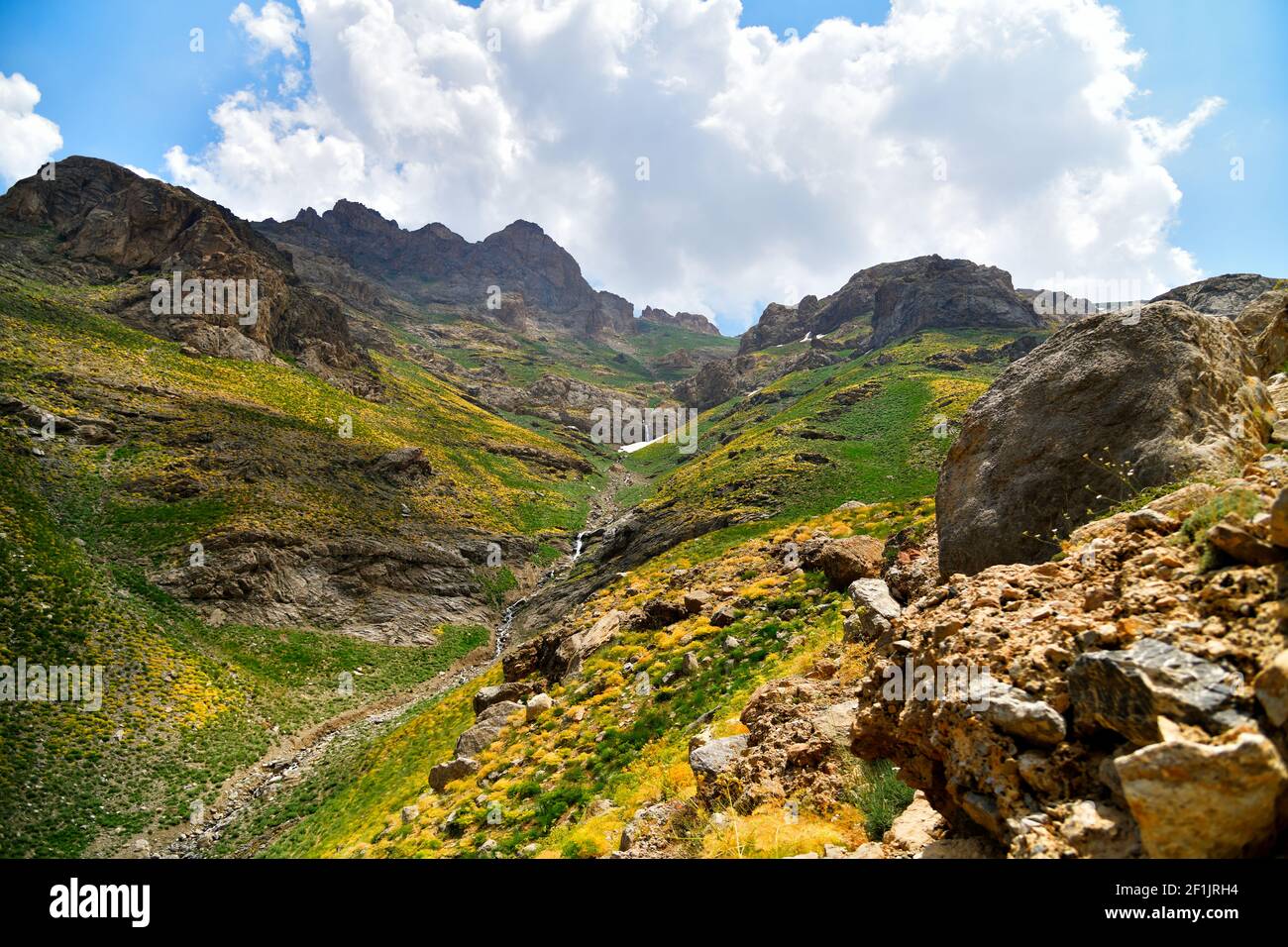 A Stream in Hasari Sakran Mountain Stock Photo - Alamy