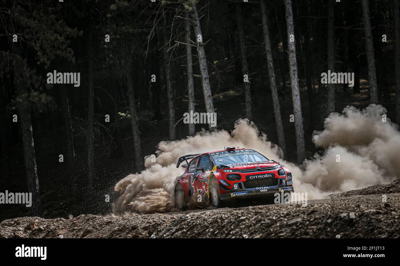 01 OGIER Sebastien (FRA), INGRASSIA Julien (FRA), CITROEN C3 WRC, CITROEN TOTAL WRT, action ...