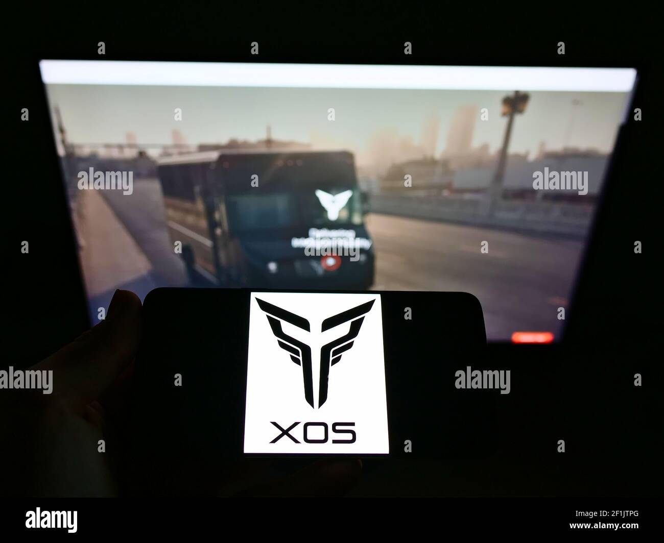 Xos business logo hi-res stock photography and images - Alamy