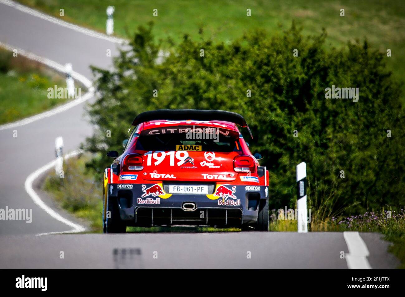 01 OGIER sebastien (FRA), INGRASSIA julien (FRA), CITROEN C3, WRC CITROEN TOTAL WRT, action ...