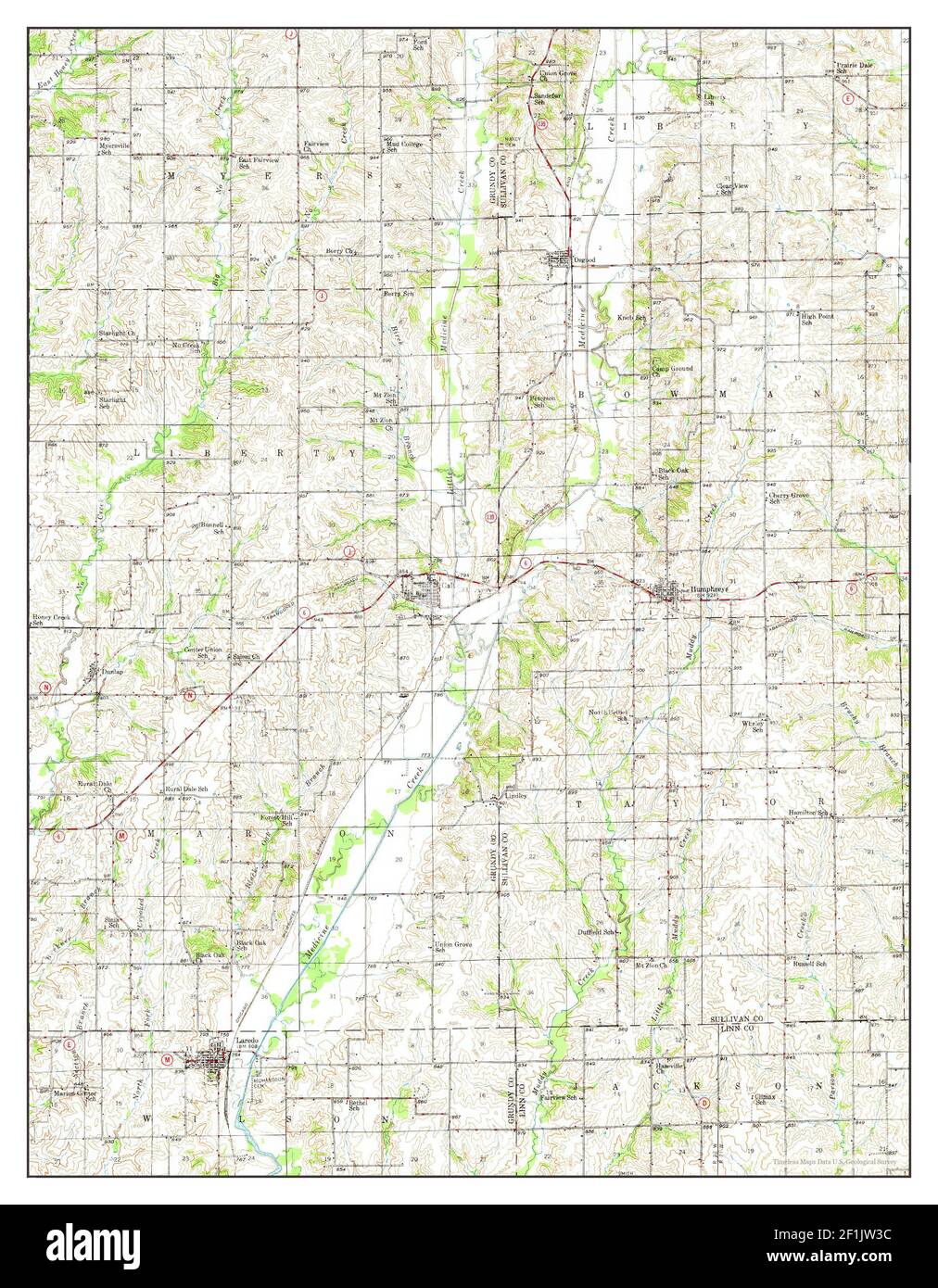 Galt, Missouri, map 1946, 1:62500, United States of America by Timeless ... Galt, Missouri, map 1946, 1:62500, United States of America by Timeless ...
