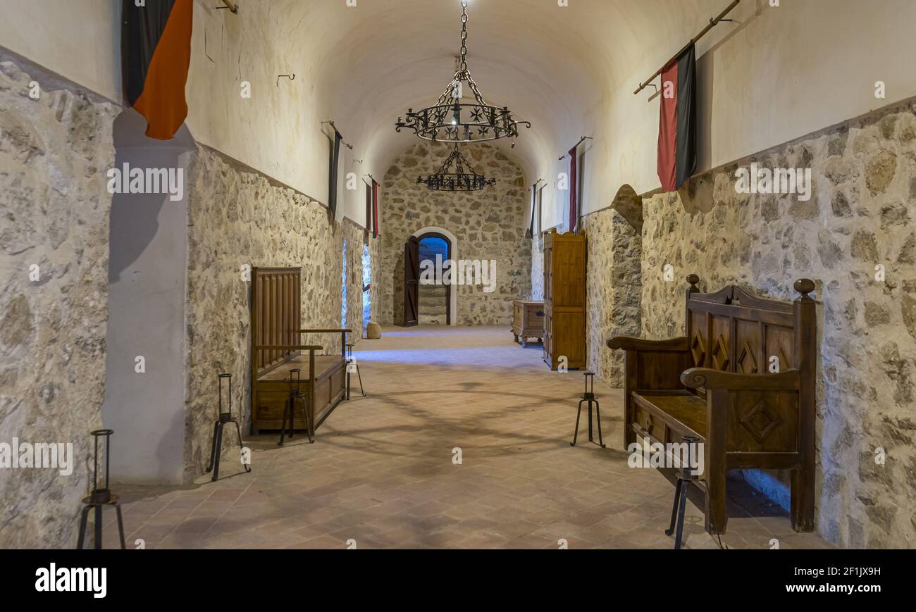 Stone Castle Interior High Resolution Stock Photography and Images - Alamy