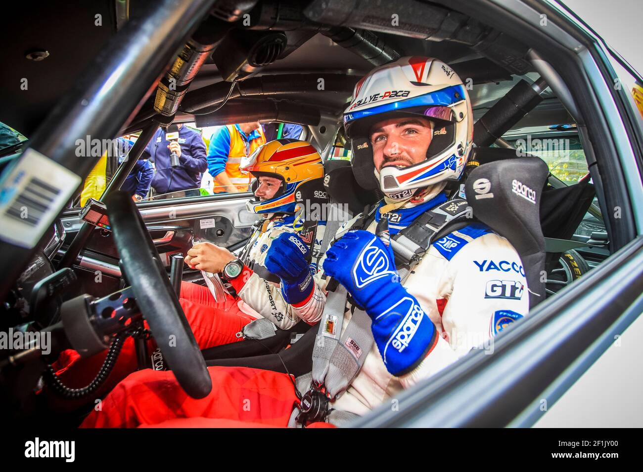 FRANCESCHI Jean Baptiste, GORGUILO Anthony, Ford Fiesta R2, portrait ...