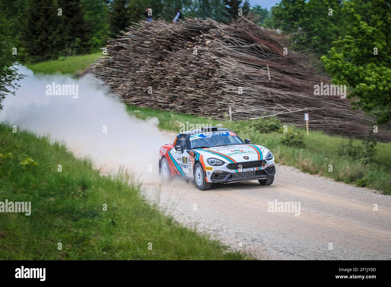 15 Reinis NITISS, (LVA), MAris KULSS, (LVA), Abarth 124 Rally ...