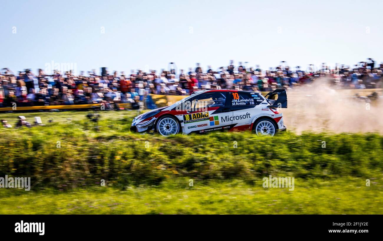 10 LATVALA jari-matti (FIN), ANTTILA miikka(FIN), TOYOTA YARIS WRC ...