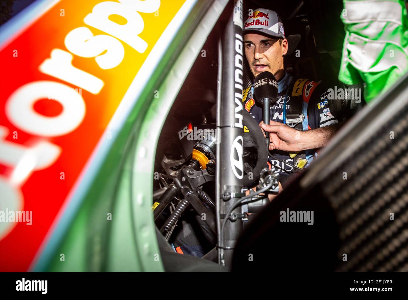 during the 2019 WRC World Rally Car Championship, rally of Spain from ...