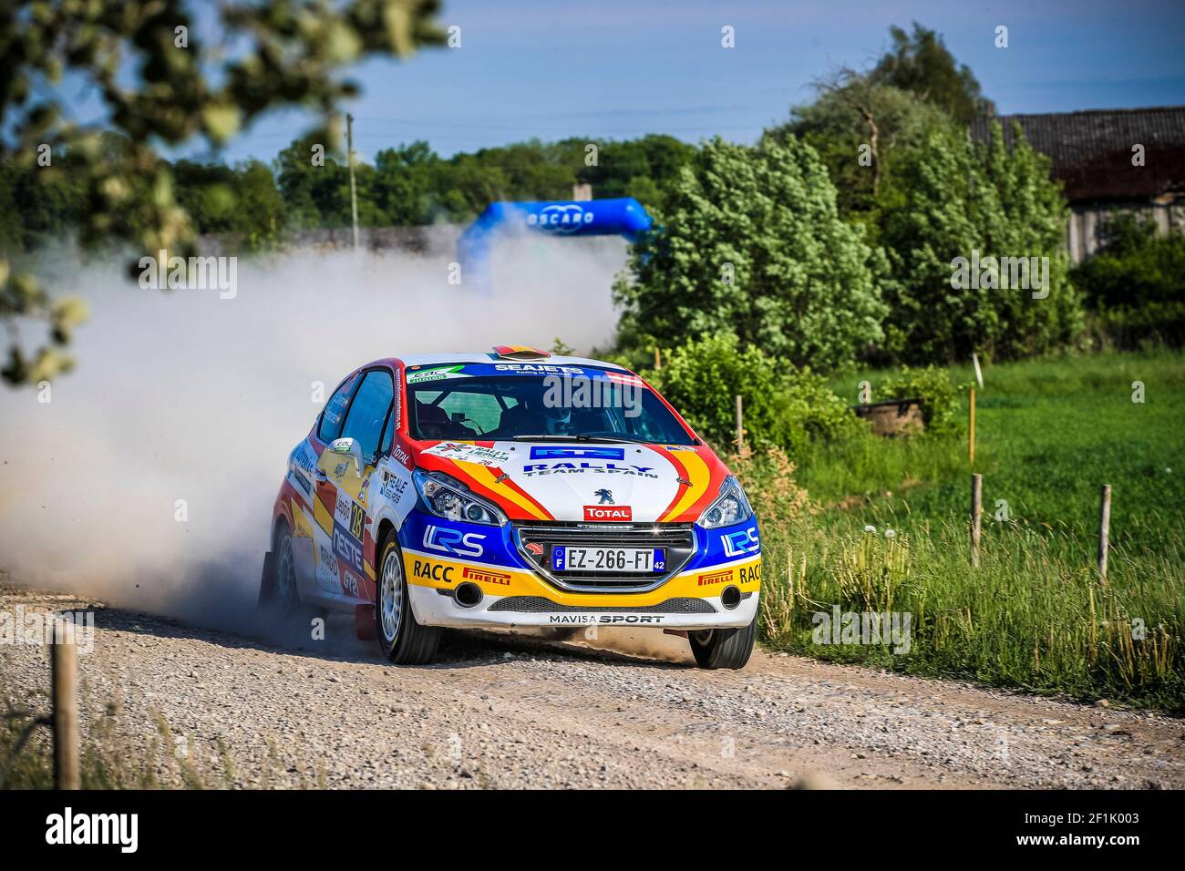 28 EfrEn LLARENA, (ESP), Sara FERNANDEZ, (ESP), Peugeot 208 VTi R2 ...