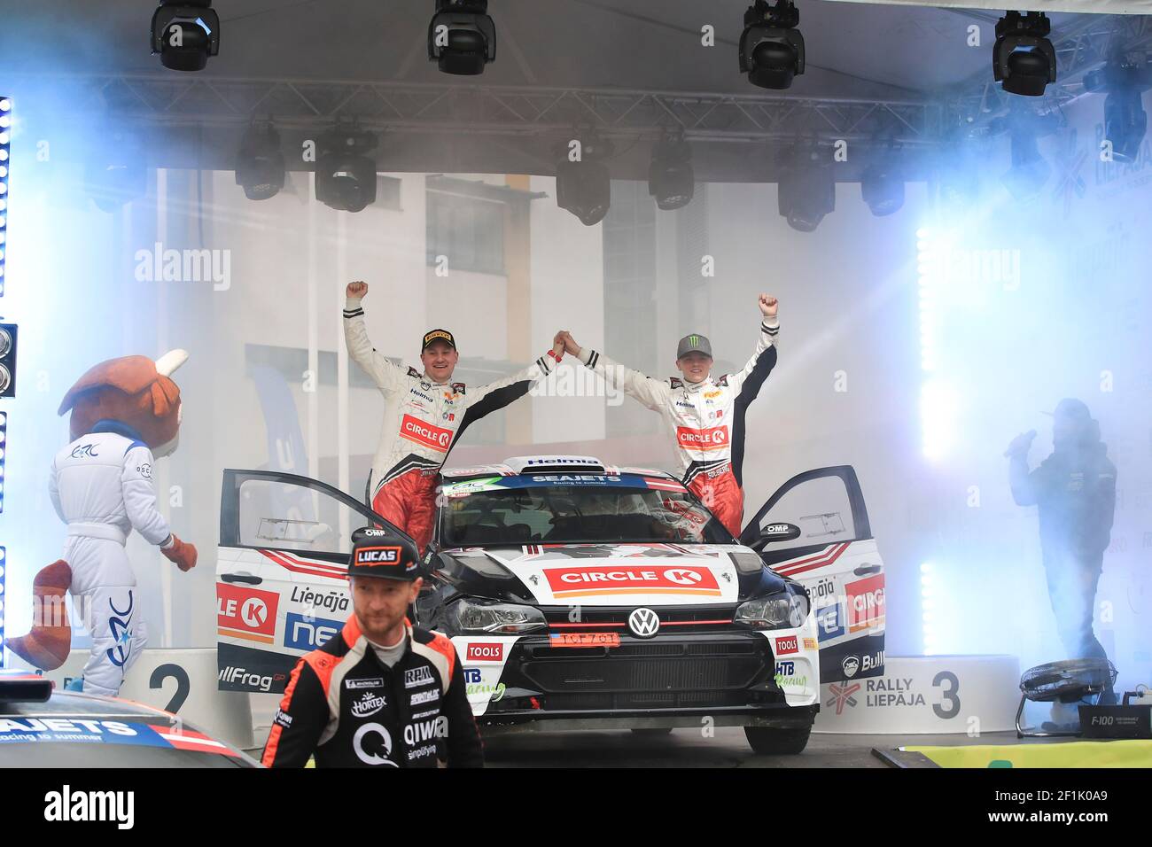 10 Oliver SOLBERG, (LVA), Aaron JOHNSTON, (GBR), Volkswagen Polo GTI R5 ...