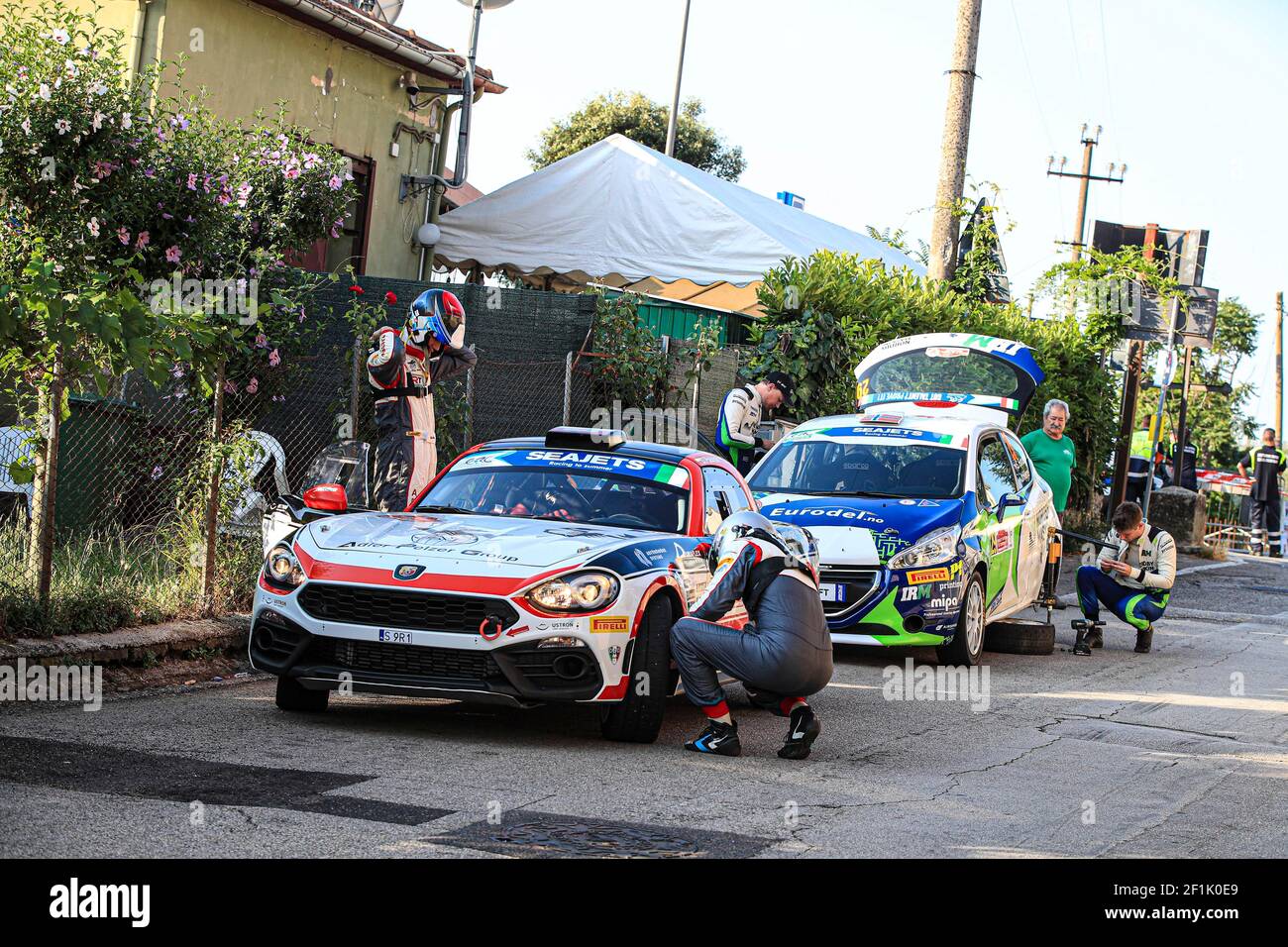 illustration during the 2019 European Rally Championship ERC Rally di ...