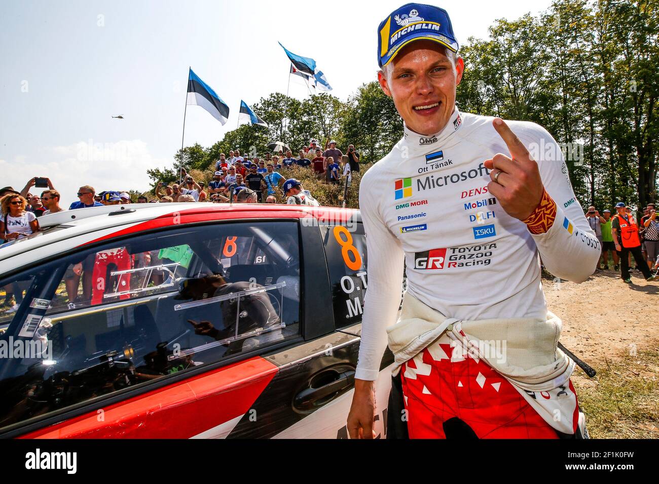 POWERSTAGE PODIUM, TANAK ott (EST), TOYOTA YARIS WRC, TOYOTA GAZOO ...