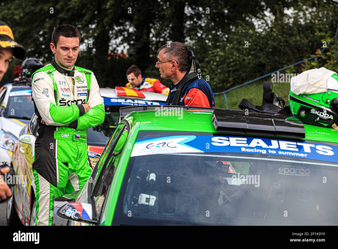 Jan KOPECKY (CZE), PAVEL Dresler (CZE), Skoda Fabia R5, Skoda ...