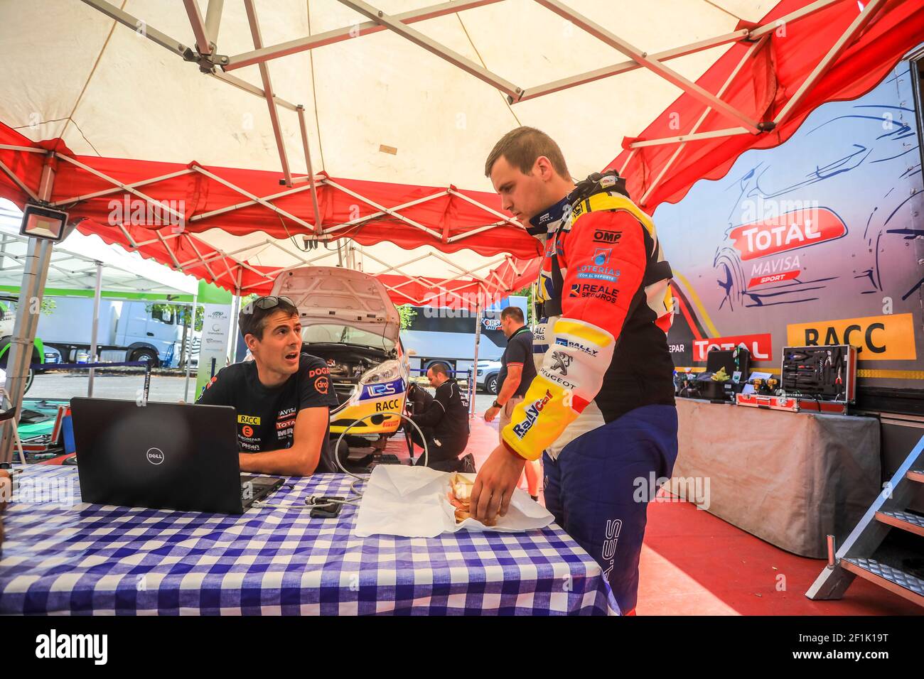 LLARENA Efren (ESP), Peugeot 208 R2, RALLYE TEAM SPAIN, Portrait during ...