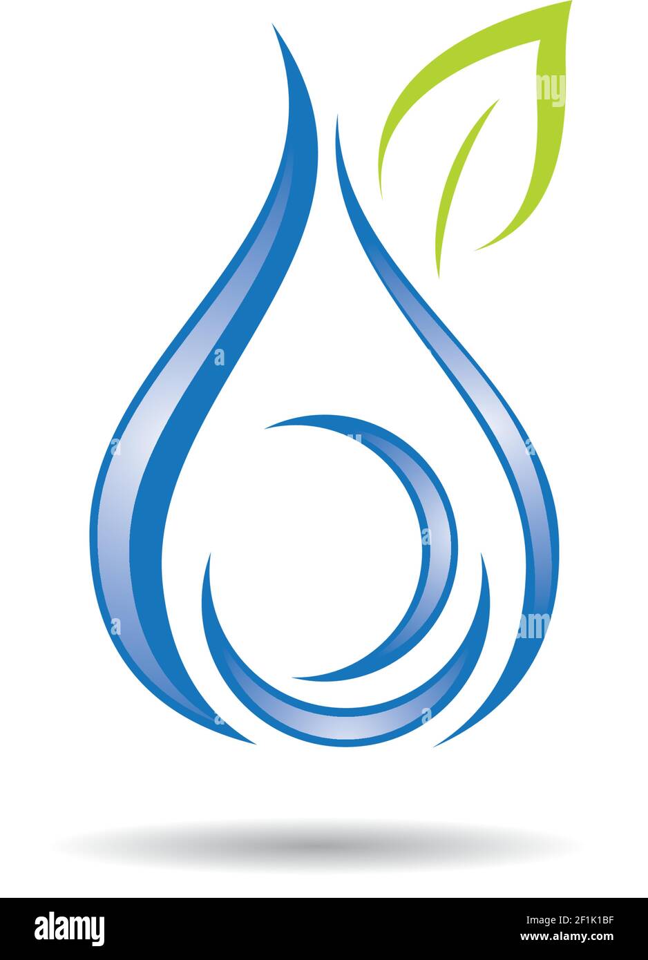 Water drop logo template vector illustration design Stock Vector Image ...