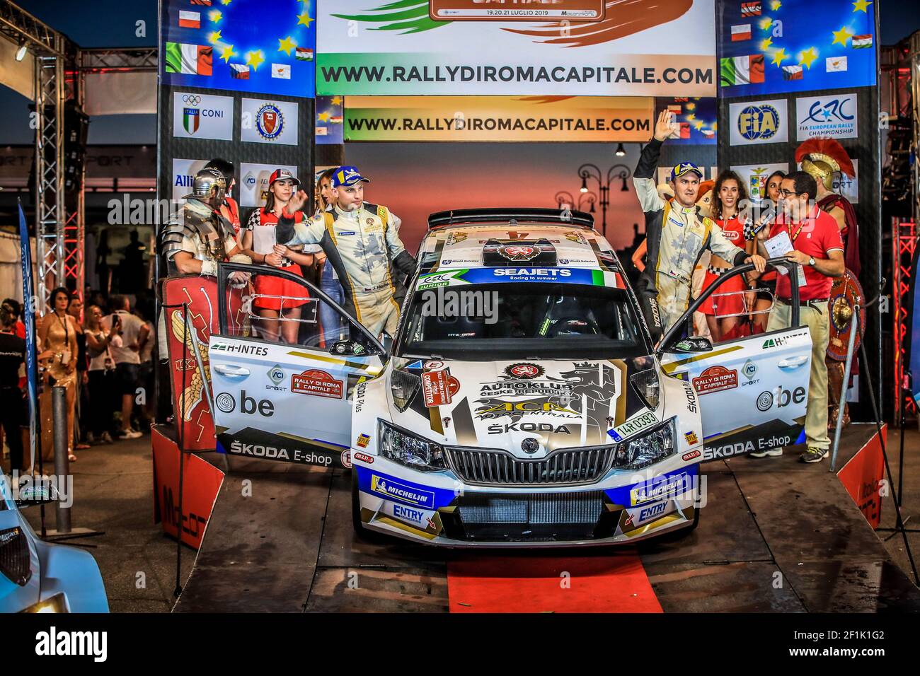 MARES Filip (CZE), Skoda Fabia R5, ACCR CZECH RALLY TEAM I, Portrait ...