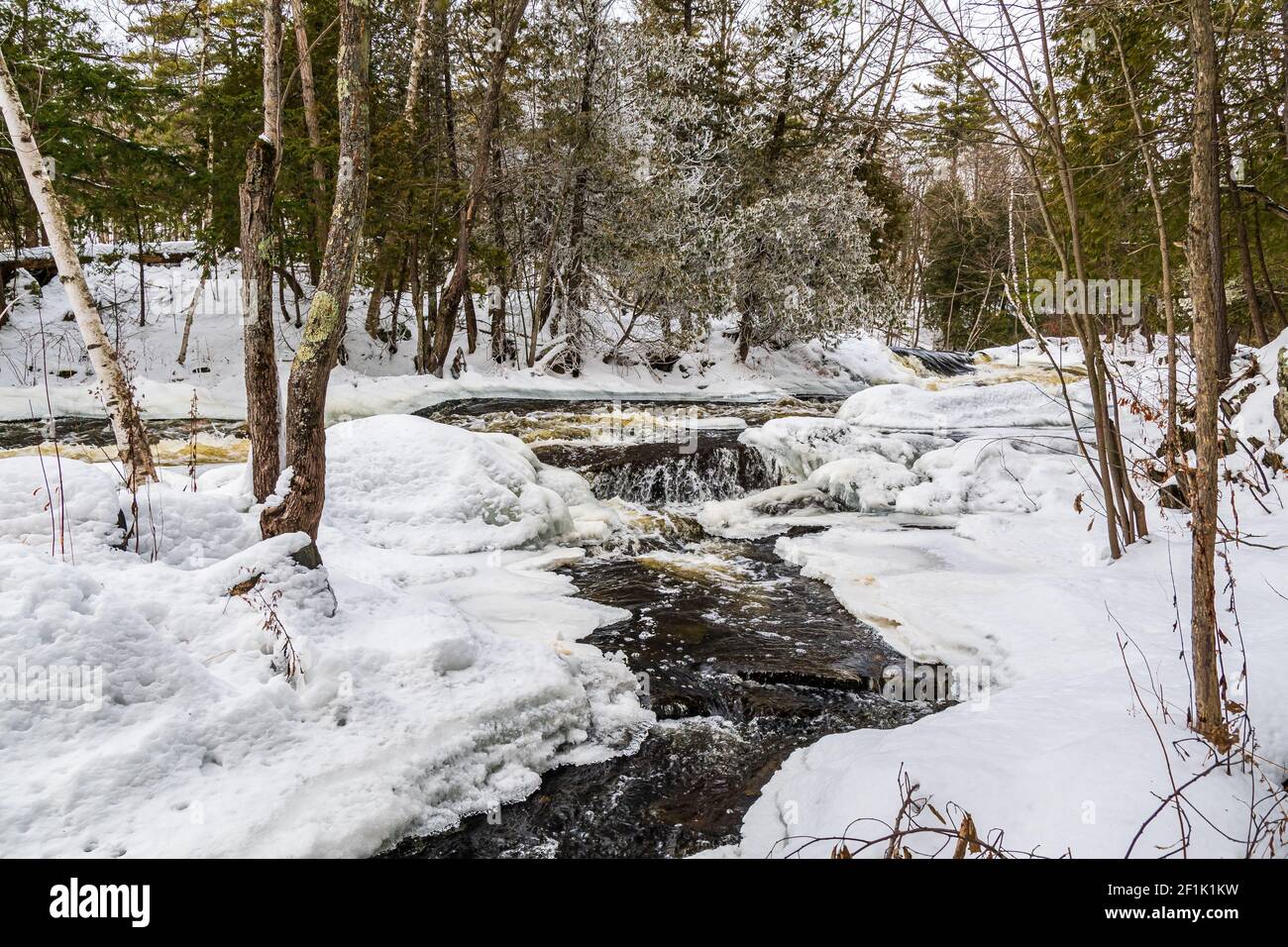 Cordova Falls Havelock Algonquin Highlands Haliburton County Ontario ...