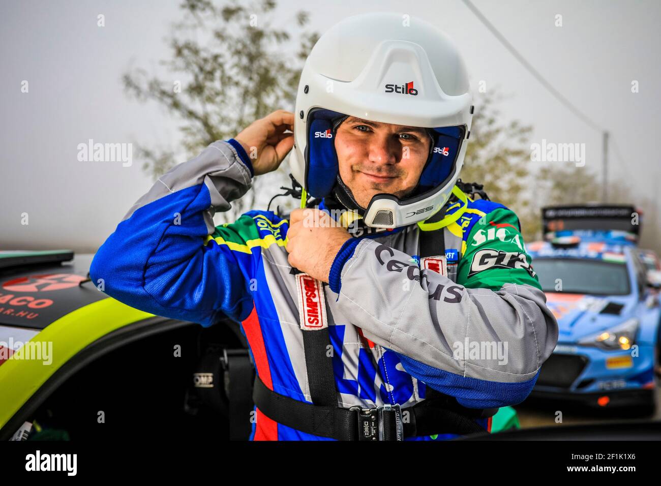 ERDI Tibor Junior (HUN), PAPP Gyorgy (HUN), Skoda Fabia R5, portrait ...