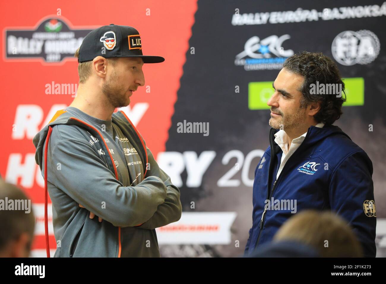 LEY Jean-Baptiste, portrait during the 2019 European Rally Championship ...